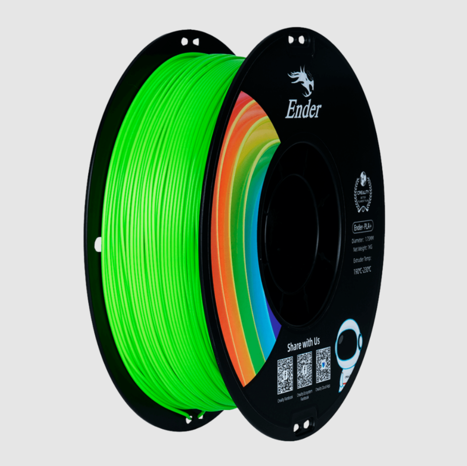 CREALITY ENDER-PLA+ / FILAMENTO PARA IMPRESORA 3D COLOR VERDE 1.75MM ...